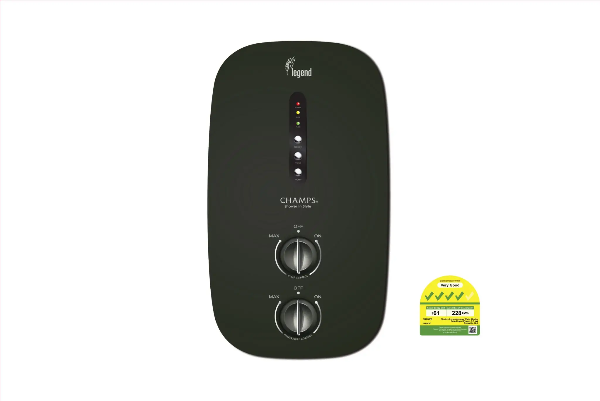 Legend Instant Water Heater - Champs